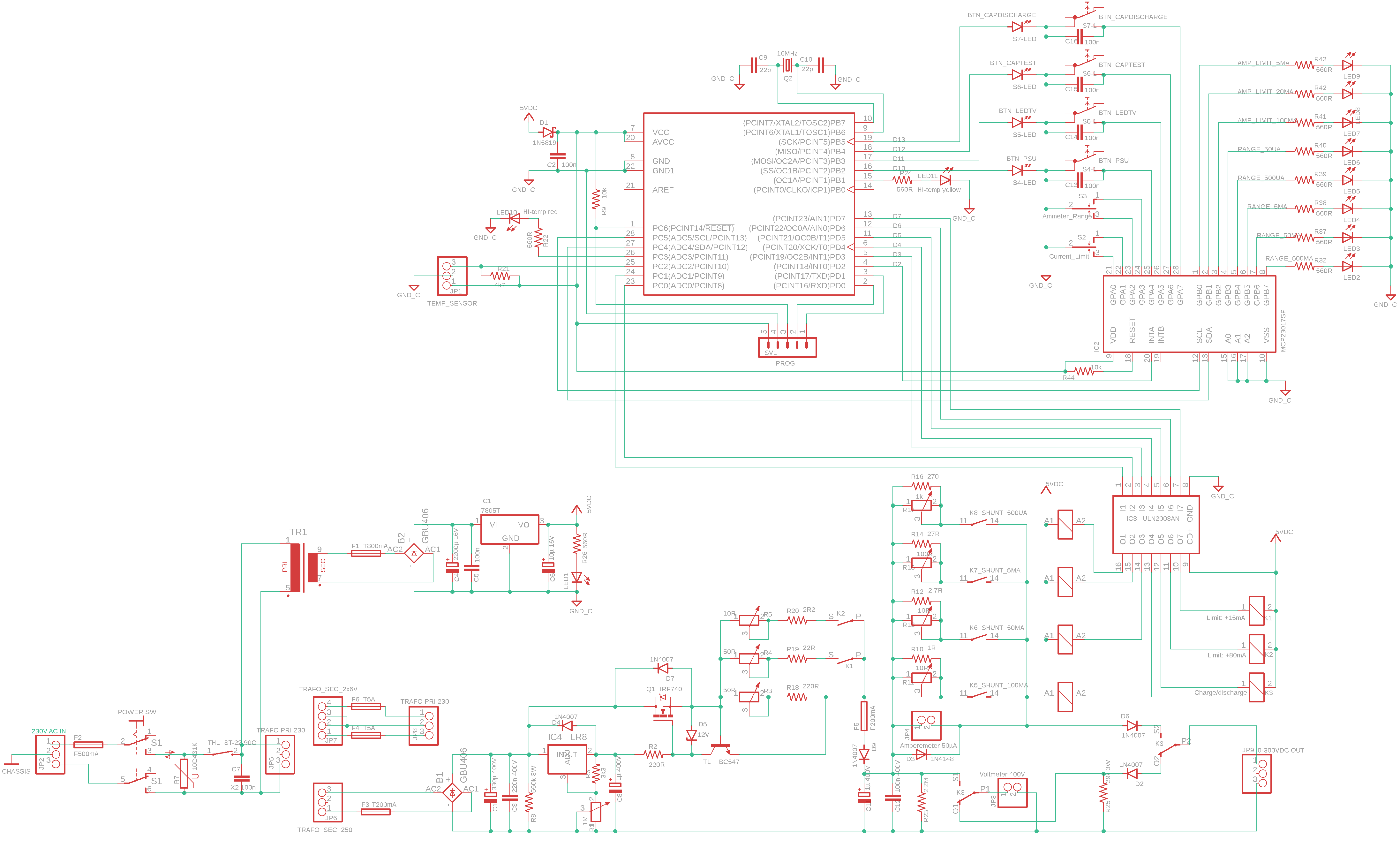 DIY capacitor leakage tester + high voltage PSU, part 1: design and ...