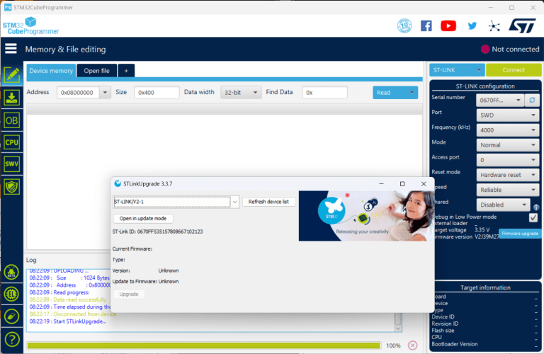 DIY: ST-LINK interface board for STM32 – Retronics