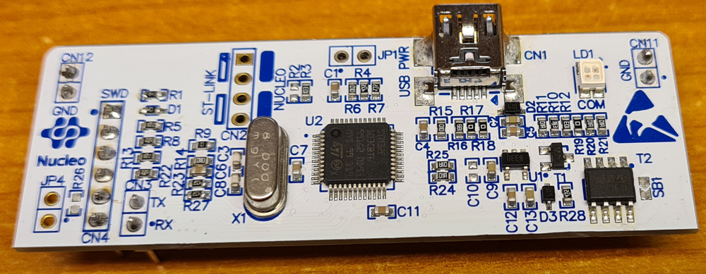 DIY: ST-LINK interface board for STM32 – Retronics