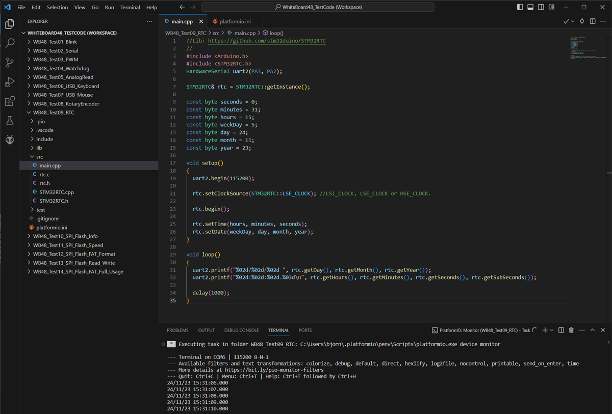 DIY: STM32 WhiteBoard48: A “Blue Pill” alternative with twice the program memory – Retronics