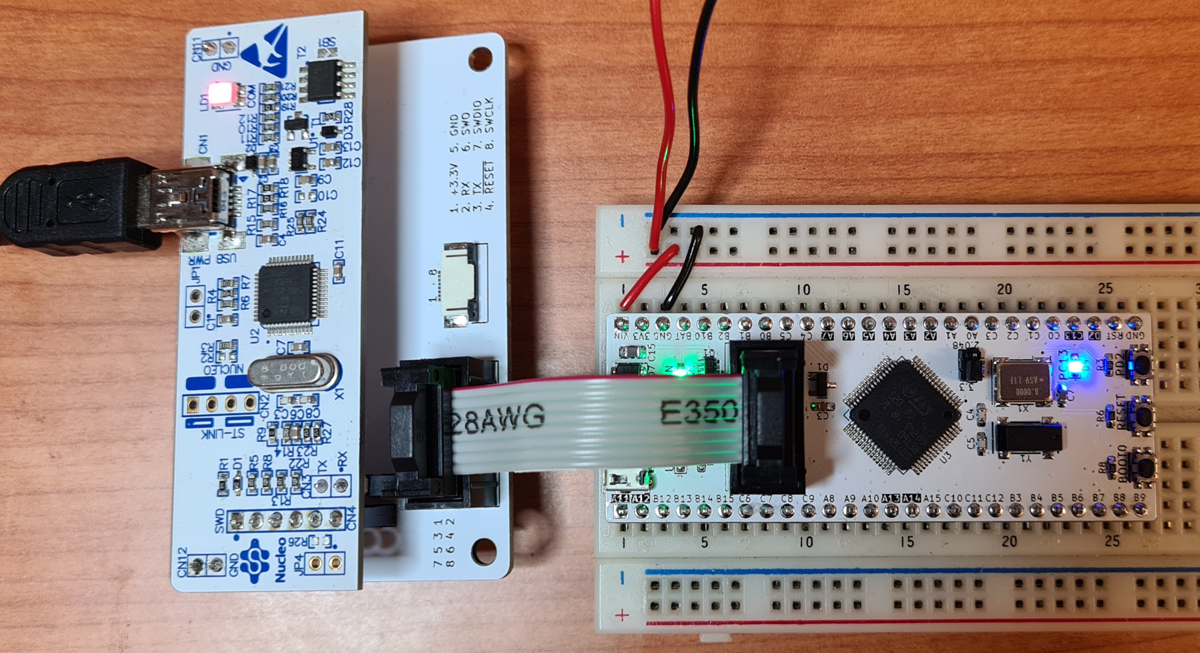 DIY: ST-LINK interface board for STM32 – Retronics
