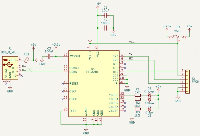 DIY: USB-to-UART (FTDI) converter – Retronics