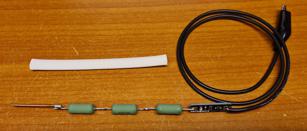 DIY 600 volts capacitor discharger pen – Retronics