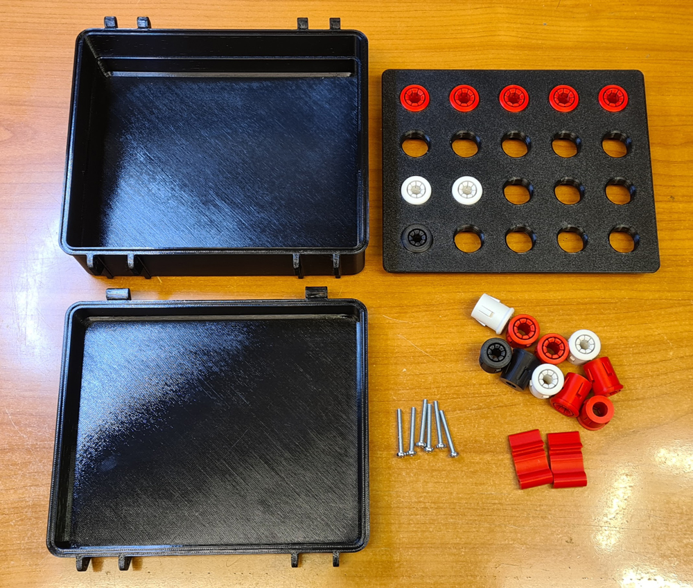 Customizable router bit box for various shank sizes – Retronics